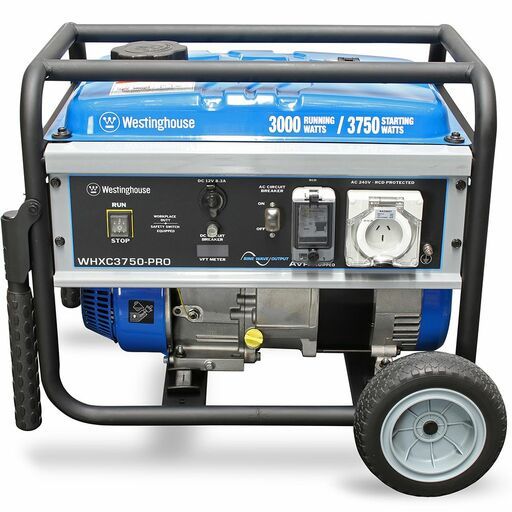 Westinghouse WP WHXC3750-PRO 3750W 4-Stroke Petrol RCD Portable Generator
