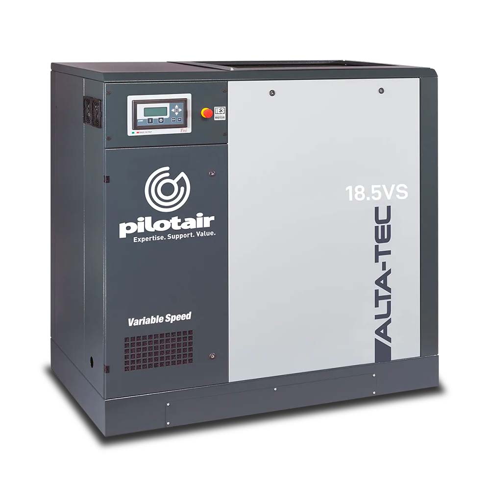 Pilot Air AT18.5VS 18.5kW Variable Speed Drive Rotary Screw Compressor