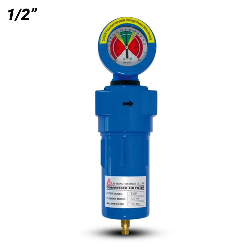 Fusheng FS T10C 1/2" C Grade Adsorption Compressed Air Filter