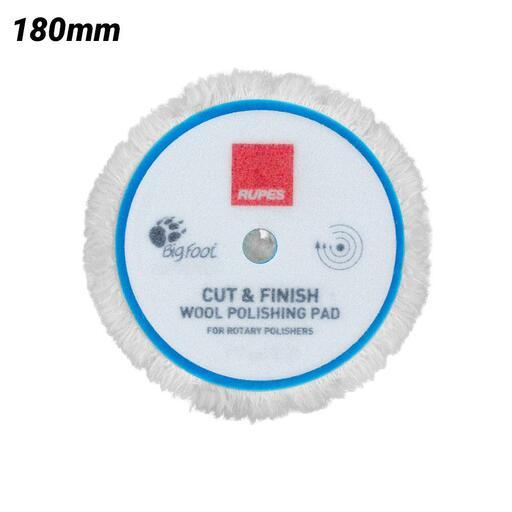 Rupes 9.DA180M 150/180mm Big Foot Yellow Fine Foam Polishing Pad