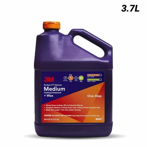 3M 60455109342 (36107) 3.7L Perfect-It™ Gelcoat Medium Cutting Compound ...