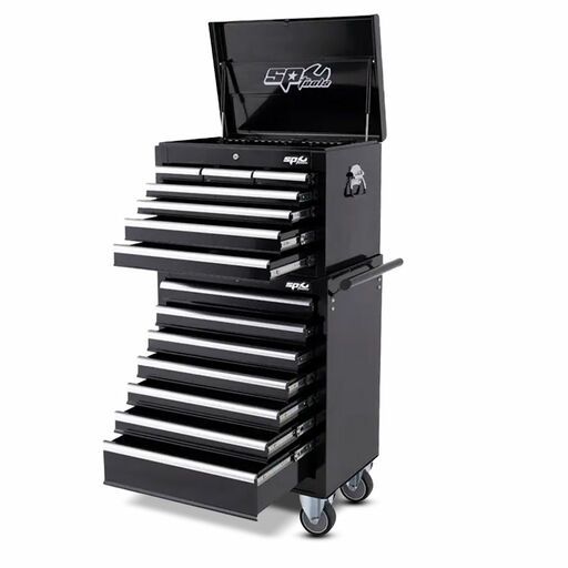 SP Tools SP50125X 293pce Metric/SAE Tool Kit in 15 Drawer Custom Series ...