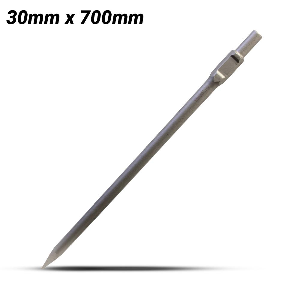 Makita P-05561 30mm Hex 700mm Bull Point Demolition Drill Bit