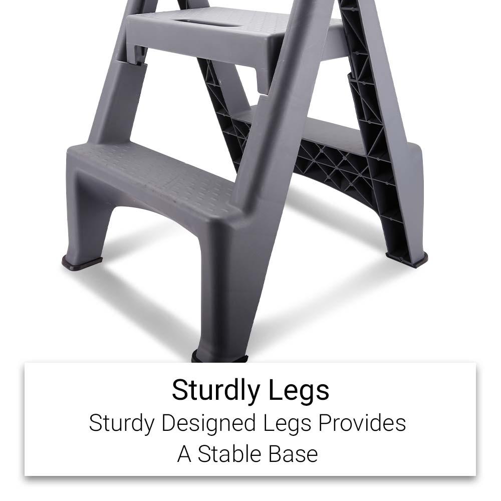 Climbrite CHSL2 150kg 2-Step HandiStep Ladder