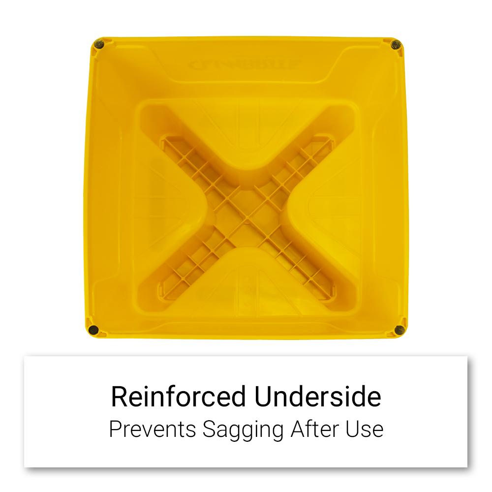 Climbrite CSS250 250kg Moulded Industrial Yellow Safety Step