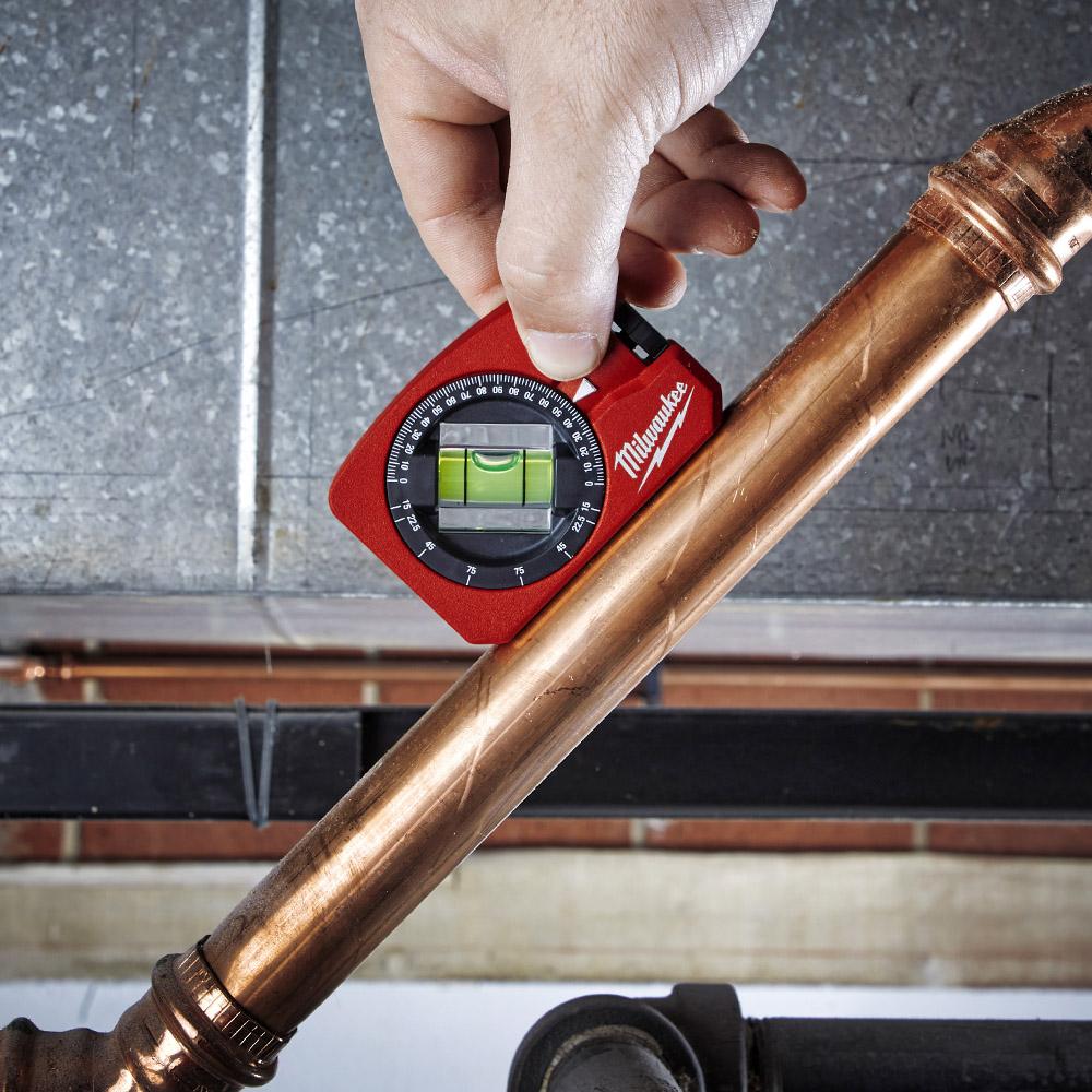 Milwaukee 48225102 360° Magnetic Compact Pocket Level
