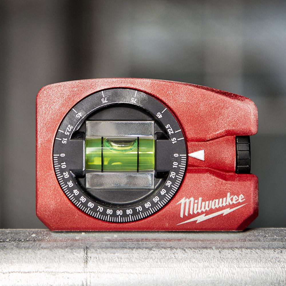 Milwaukee 48225102 360° Magnetic Compact Pocket Level