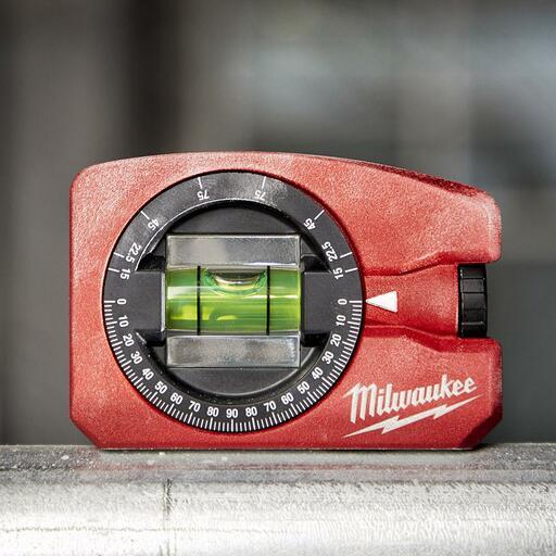 Milwaukee 48225102 360° Magnetic Compact Pocket Level