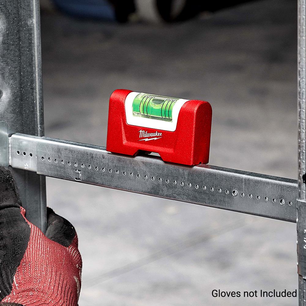 Milwaukee 48225603 SHARPSITE Magnetic Compact Pocket Level