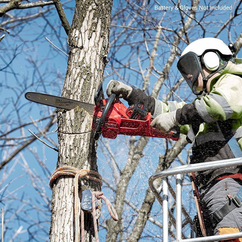 Milwaukee M18FCHS140 18V Li-ion Cordless Fuel 356mm (14") Chainsaw ...