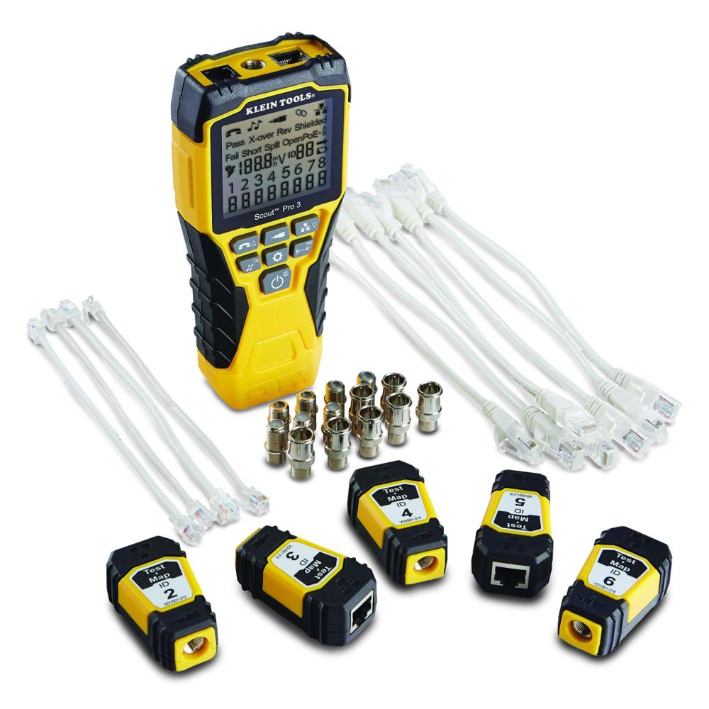 Klein A-VDV501-853 Scout Pro 3 Tester with Test + Map Remote Kit
