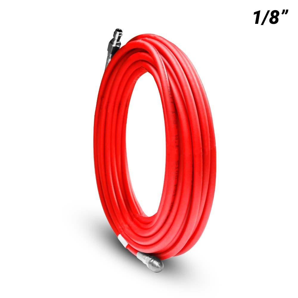 Mustang Nozzles ST-WHC 1/8" Redflex Whip Hose Complete