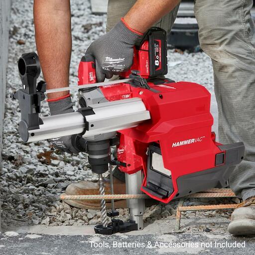 Milwaukee M18FPDEX-0 18V Li-ion Cordless Brushless 28mm FUEL HAMMERVAC ...