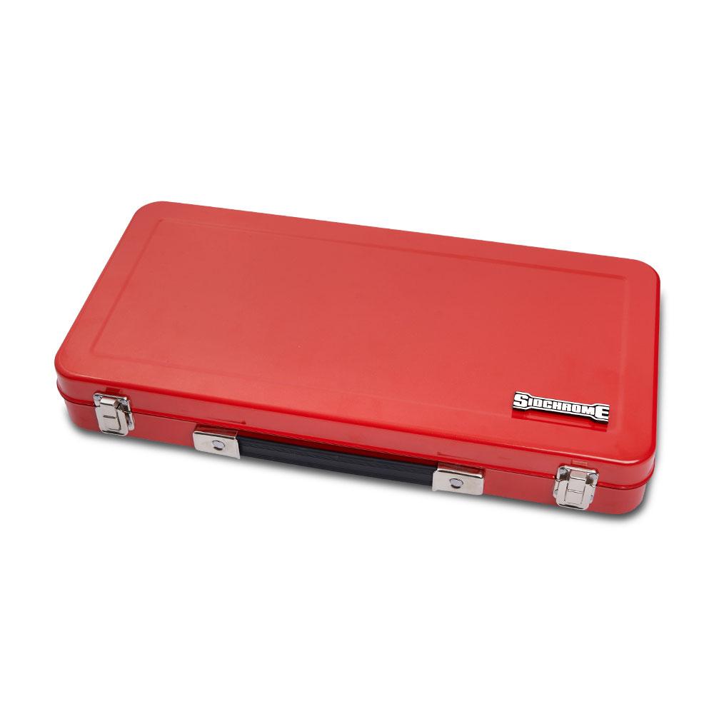 Sidchrome SCMT19754HR 58pce Metric/AF 1/4" & 1/2" Drive Red Hyper ...