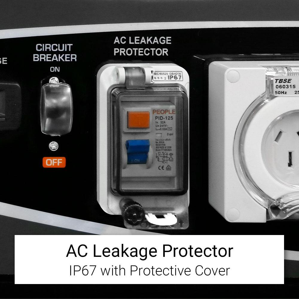 Panther PANTHER9000P 7.5kW 9KVA 4-Stroke Electric Start Petrol Generator