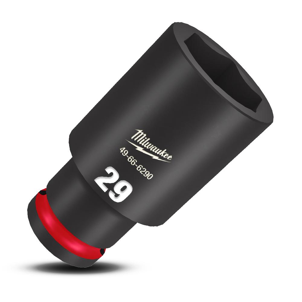 Milwaukee 49666290 1/2" Drive 29mm Metric Shockwave 6 Point Deep Impact ...