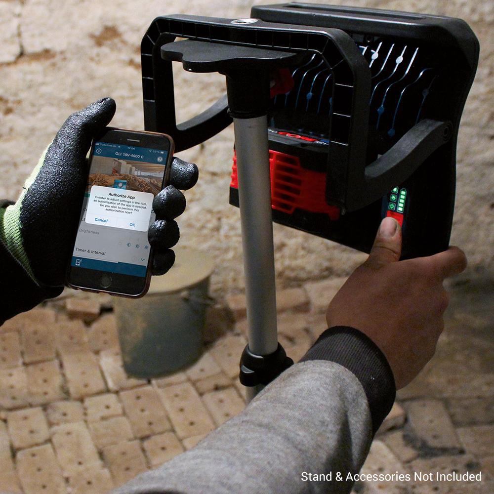 Bosch GLI 18V-4000 C (0.601.446.800) 18V Li-ion Cordless 4000 Lumen LED ...