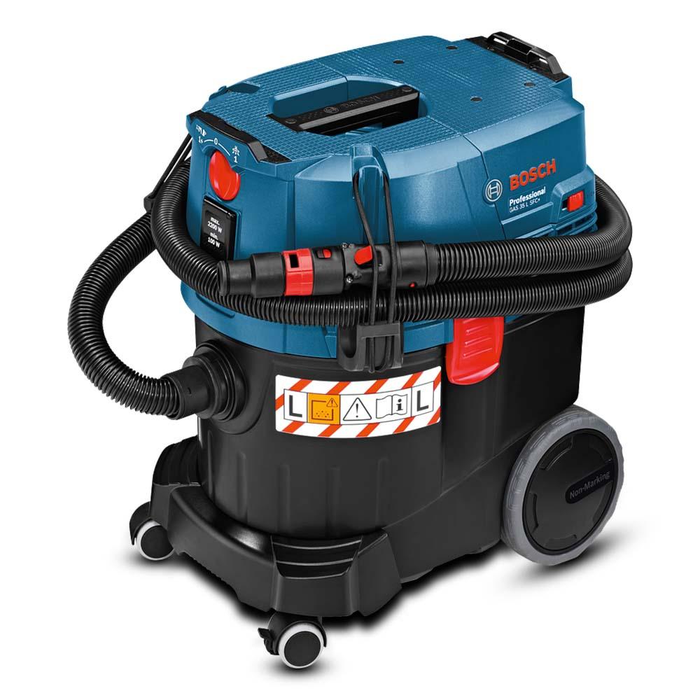 Bosch GAS 35 L SFC+ (0.601.9C3.040) 1200W 35L Wet and Dry L-Class Dust ...