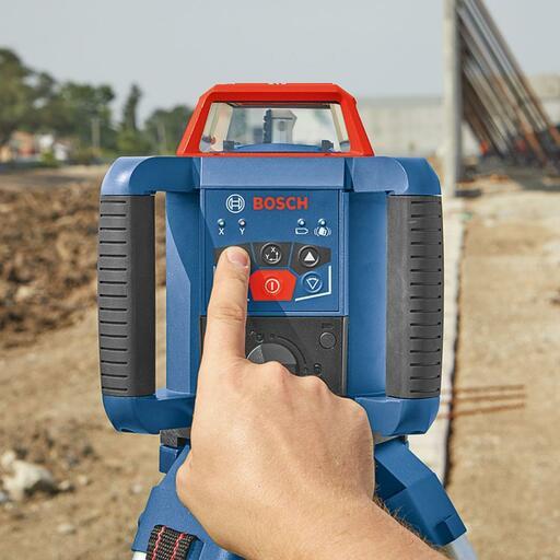Bosch GRL 350 HV + LR 30 (0.601.061.S40) Red Beam Rotary Laser Level