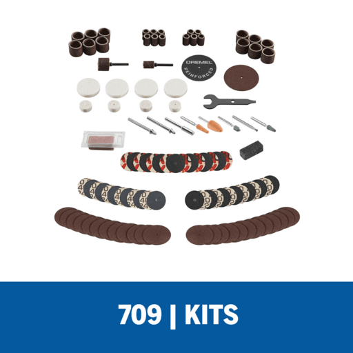 Dremel 709-RW2 (2.615.070.9AD) 110pce Multi-Purpose Accessory Kit