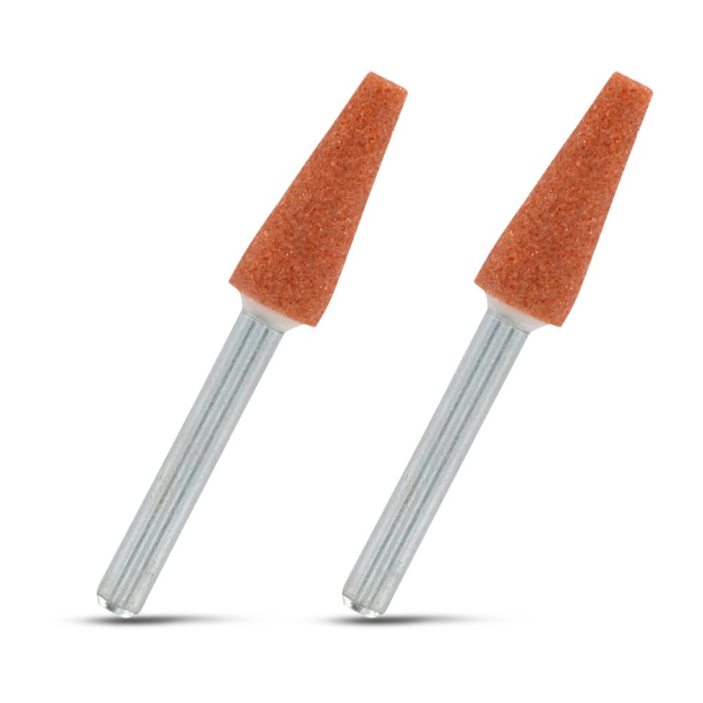 Dremel 953 (2.615.095.3AB) 2-Pack 6.4mm Cone Shaped Aluminum Oxide ...