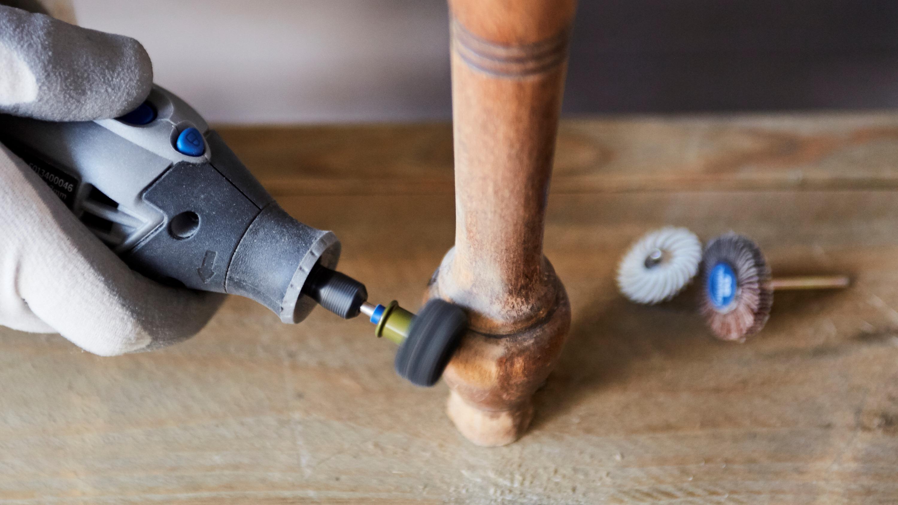 Dremel 511E (2.615.E51.1AA) EZ Lock 180 & 280 Grit Abrasive Buff Wheels