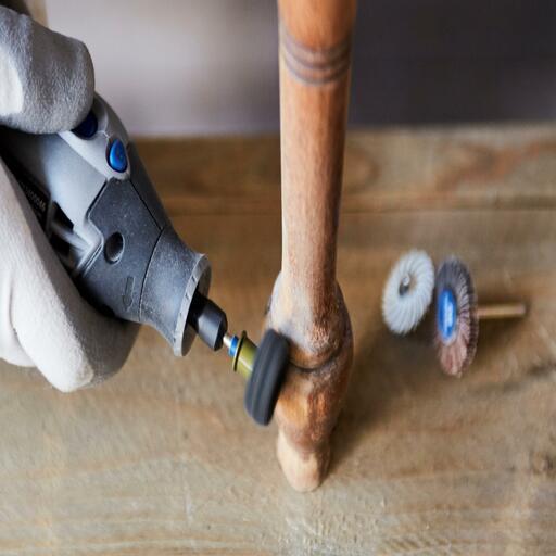 Dremel 511E (2.615.E51.1AA) EZ Lock 180 & 280 Grit Abrasive Buff Wheels