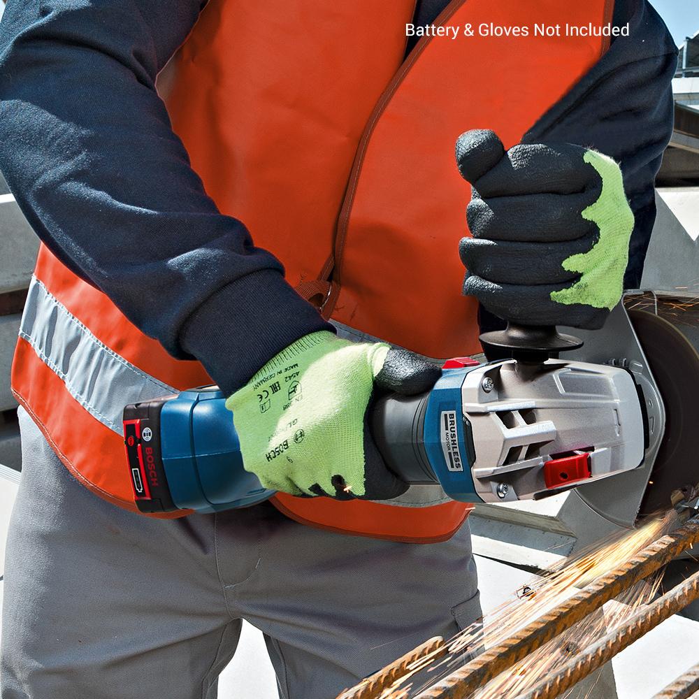 Bosch GWS 18V-10 (0.601.9J4.002) 18V Li-ion Cordless Brushless 125mm (5 ...