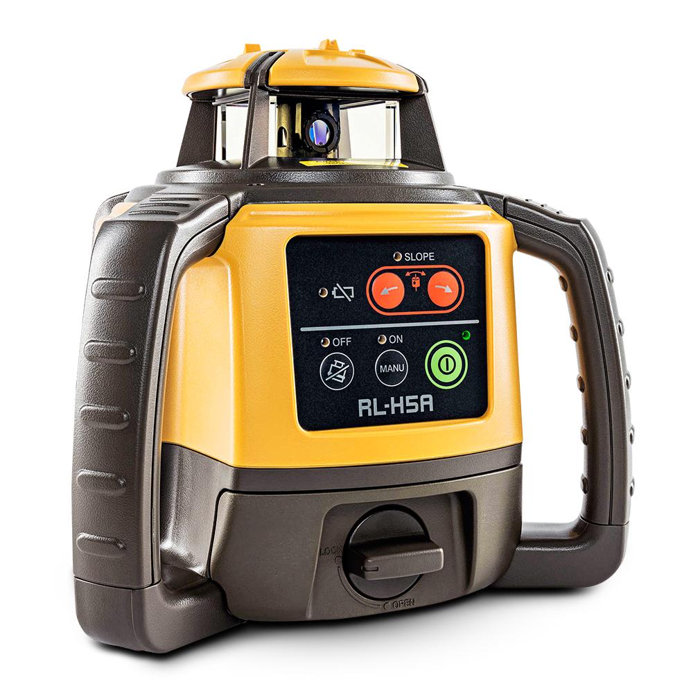 Topcon RL-H5A (1021200-46) Red Beam Self-Leveling Rotary Grade Laser ...