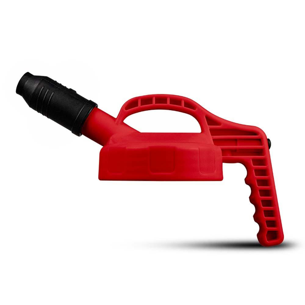 Lubemate L-OC-RSHLID Red Lid Oil Can Stout Spout