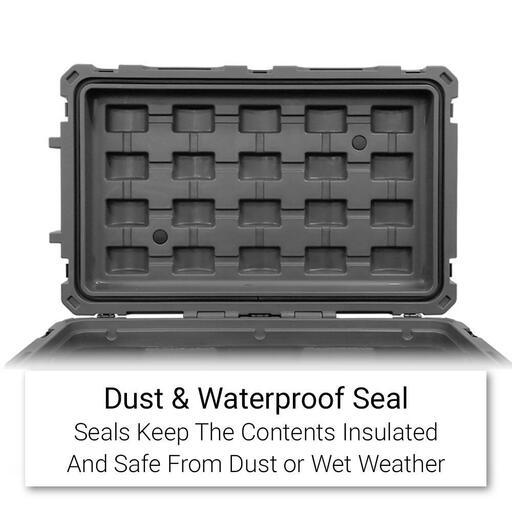 Daytona D150LCB 150L Grey Heavy Duty Large Cargo Case Box