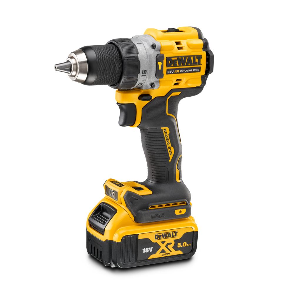 DeWalt DCD805P2T-XE 18V 5.0Ah XR Li-ion Cordless Brushless 2-Speed ...