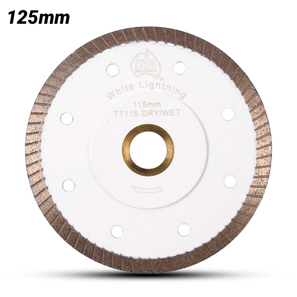 DTA TT125 125mm (5") Turbo White Lightning Diamond Blade