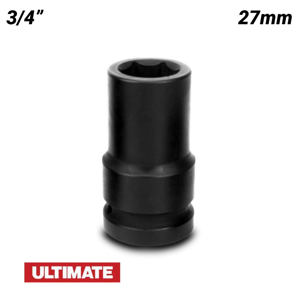 Ultimate Tools 60142027 3/4" Drive 27mm Metric Deep Impact Socket
