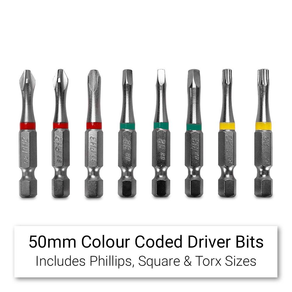 Xtorque XTB44 44pce Torsion Driver Bit Set