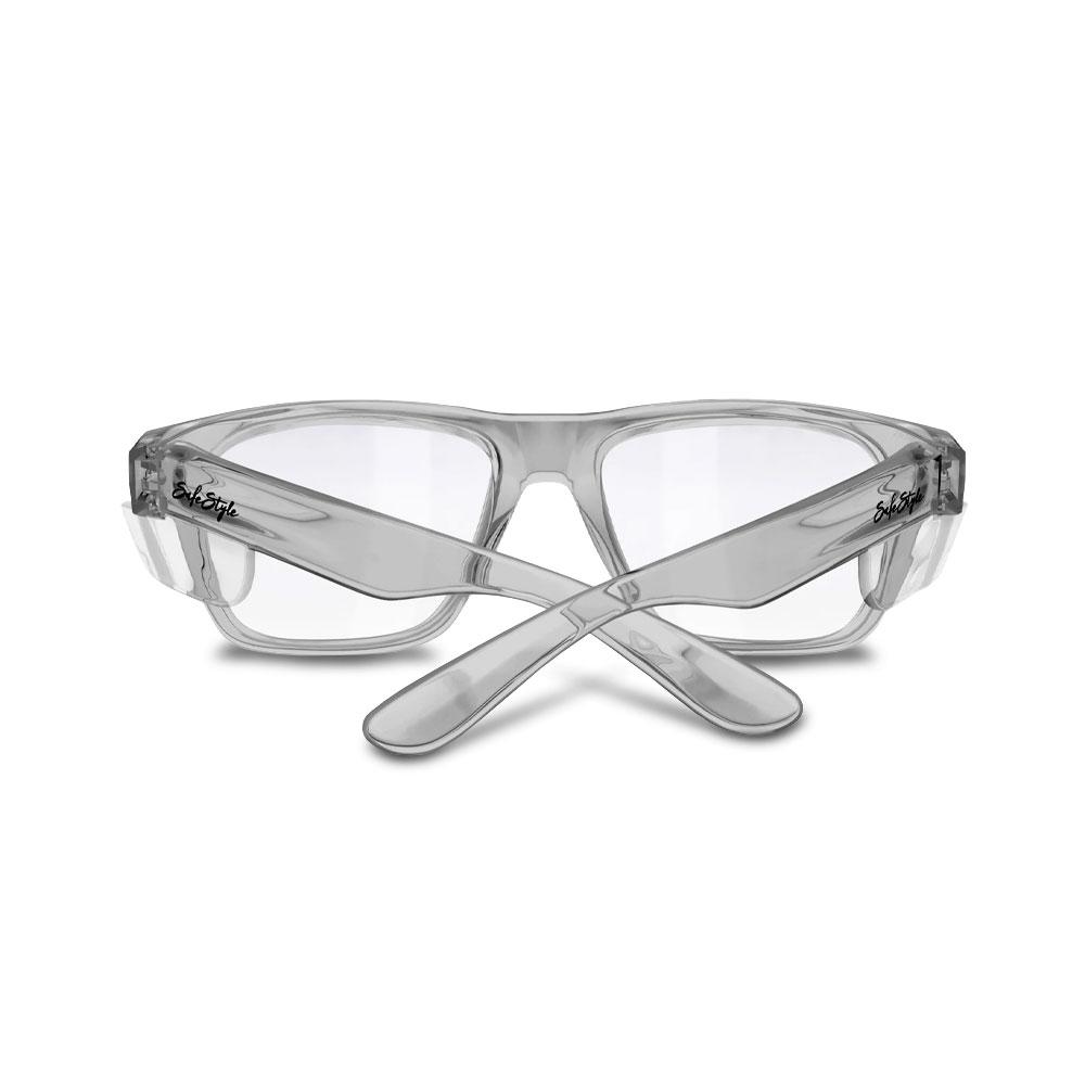 SafeStyle FGC100 Fusions Graphite Frame Clear Lens
