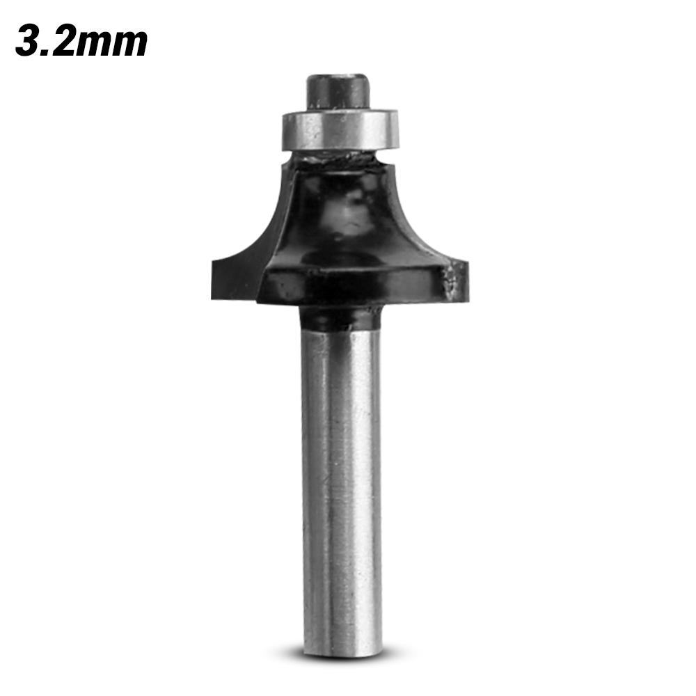 TruaCut TB504 3.2mm 1/4" Shank Rounding Over Router Bit