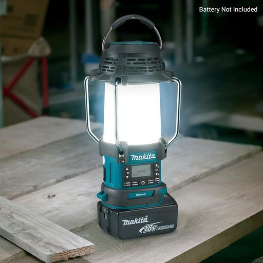 Makita DMR056 18V Li-ion Cordless Bluetooth Digital Radio Lantern ...