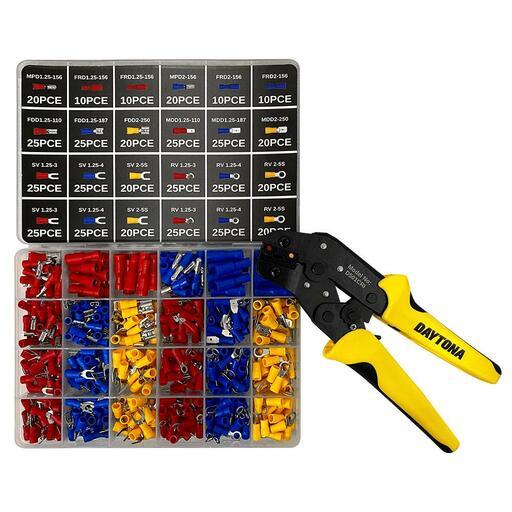 Daytona D1200FC Bootlace Ferrule Crimper With 1200pce Terminal ...