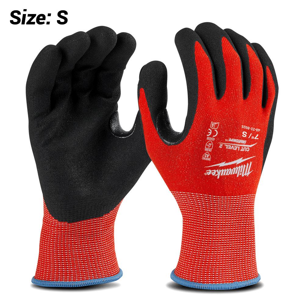 Milwaukee 4822893 Cut 3(C) Nitrile Dipped Gloves