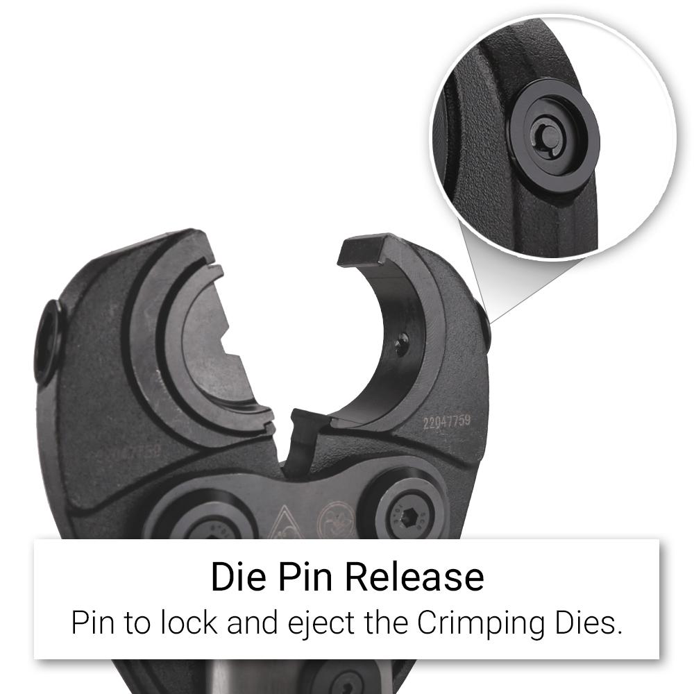 Bayer BCNCMINI18 18V 2.0Ah Li-ion Cordless Crimping & Cutting Tool ...