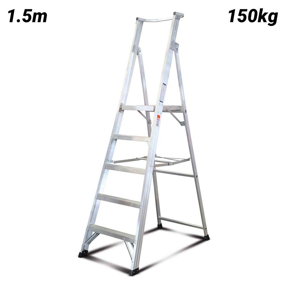Climbrite CAPL5S 5-Step 1.5m Aluminium Platform Ladder