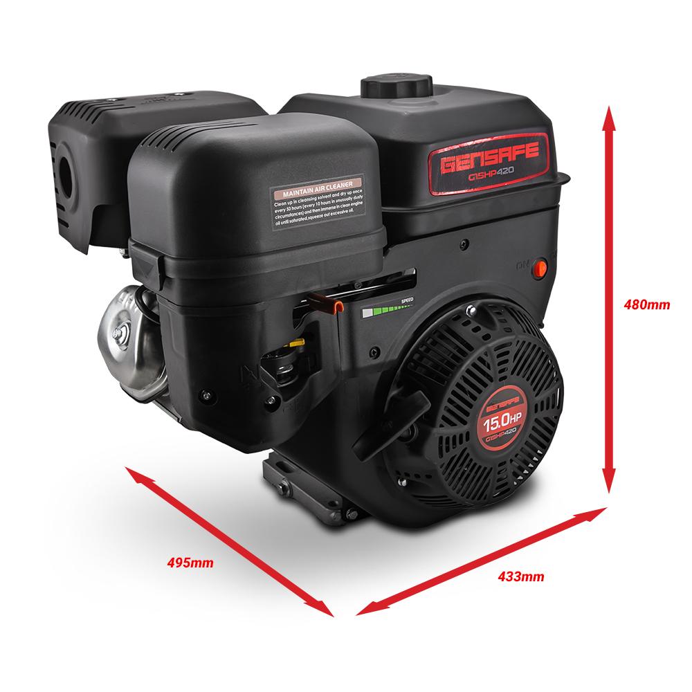 Gensafe G15HP420 15HP 420cc 4-Stroke Single Cylinder Petrol Engine