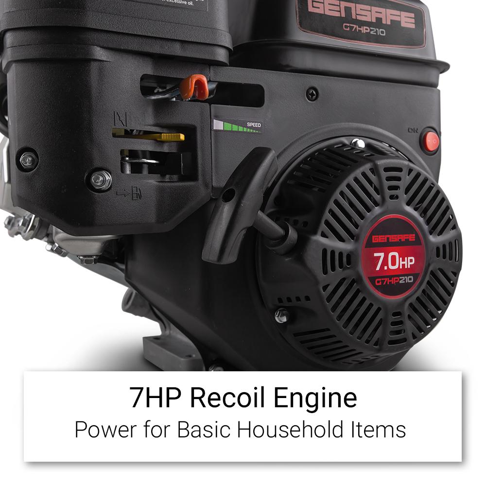 Gensafe G7HP210 7HP 208cc 4-Stroke Single Cylinder Petrol Engine