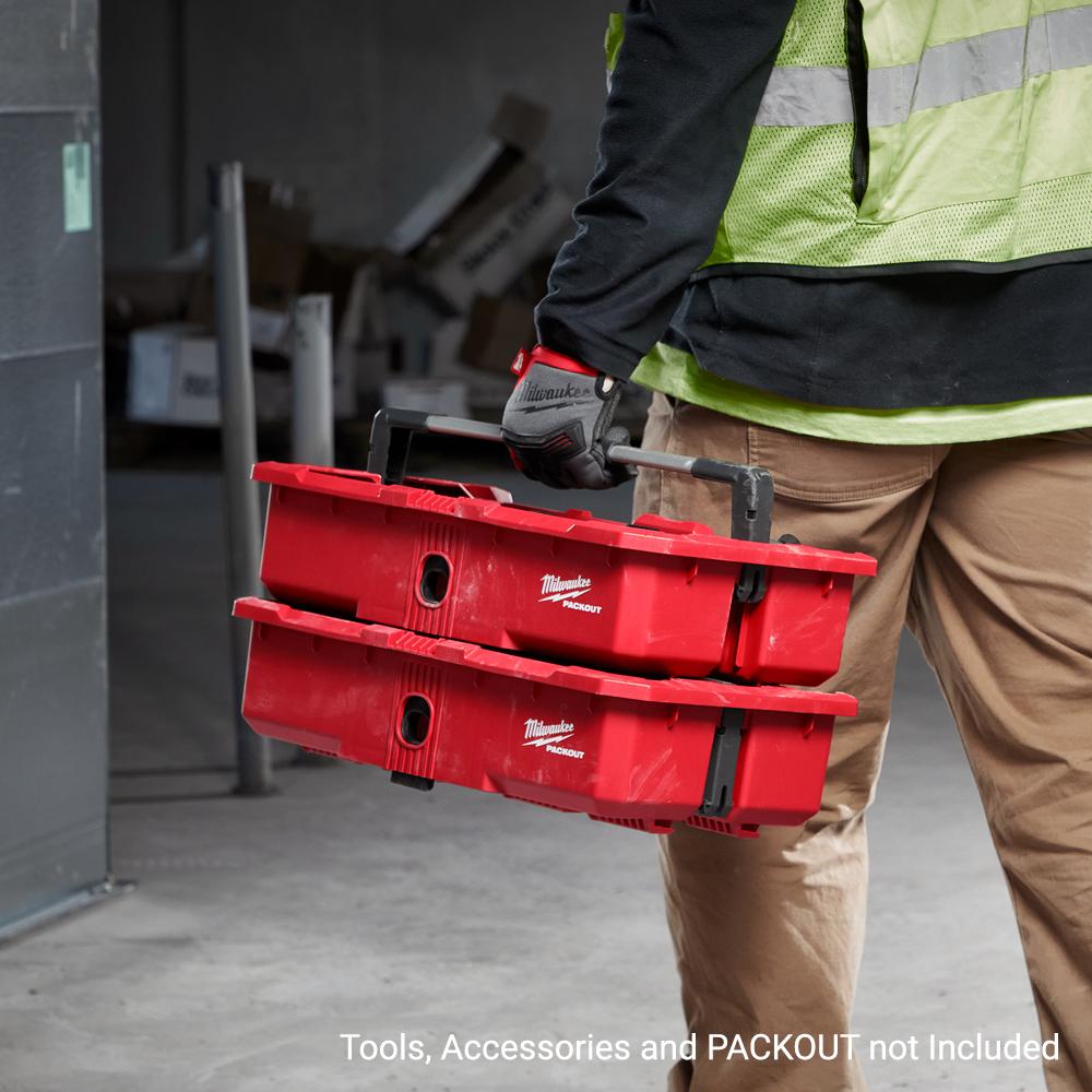 Milwaukee 48228045 PACKOUT Tool Tray with Adjustable Dividers