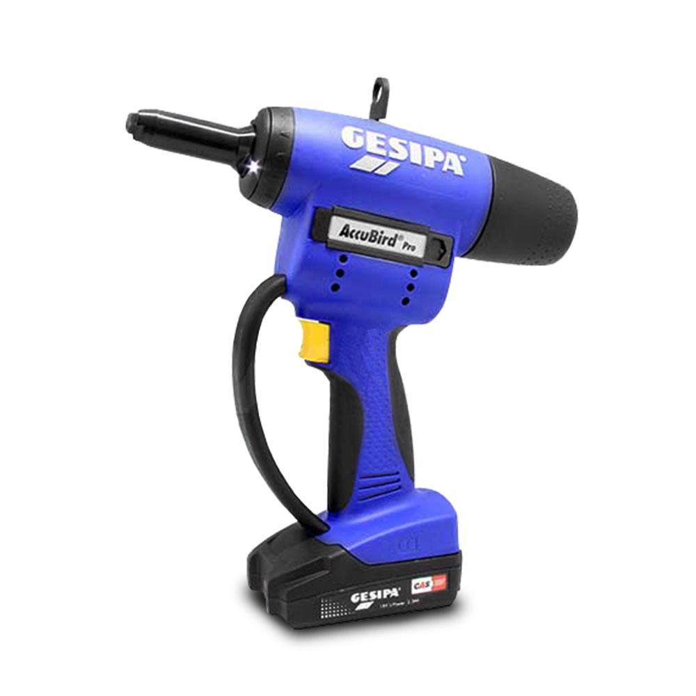 Gesipa GT-ABPRO-C2 18V 2.0Ah Li-ion Cordless Accubird Pro Rivet Tool ...