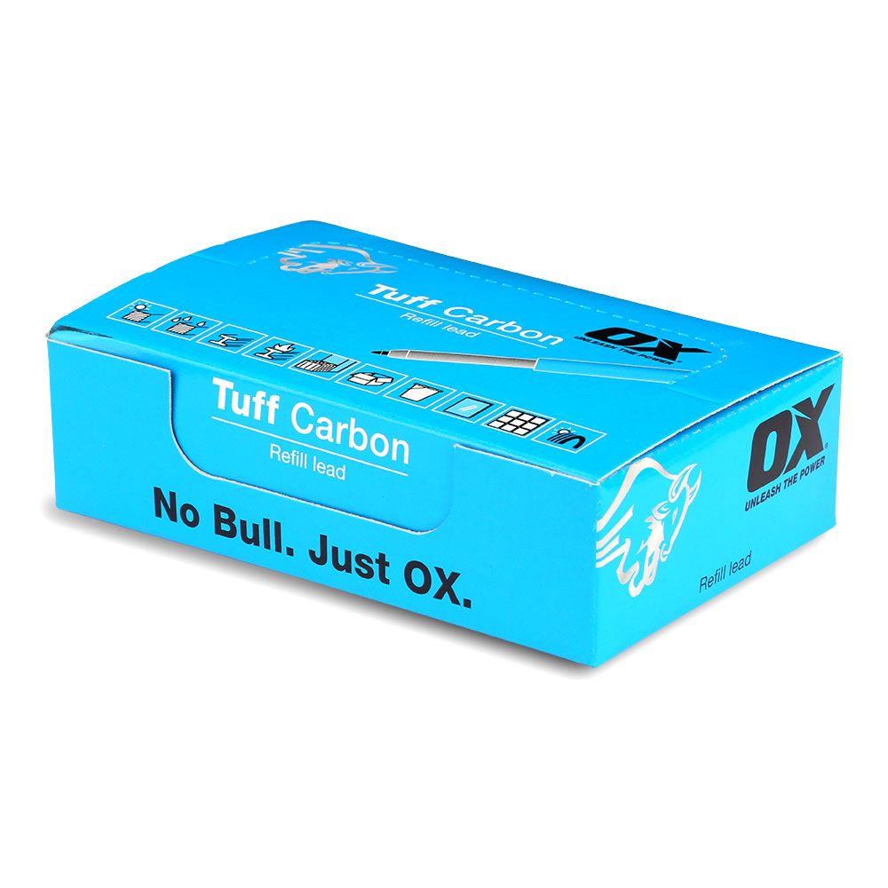 OX Tools OX-P503203 10-Pack Tuff Carbon Marking Pencil Graphite Lead ...