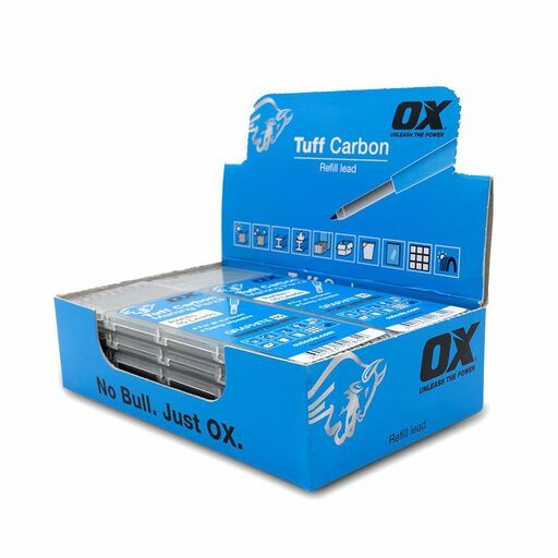 OX Tools OX-P503203 10-Pack Tuff Carbon Marking Pencil Graphite Lead ...