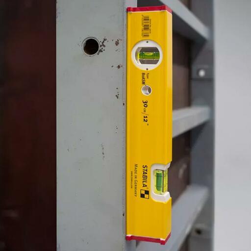 Stabila 19676 300mm Type 80 ASM Magnetic 2-Vial Box Frame Spirit Level