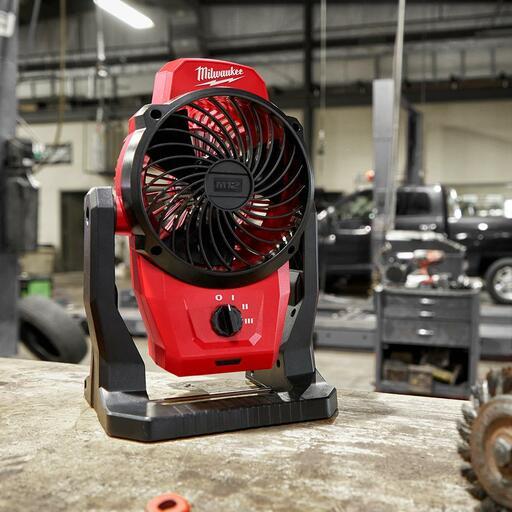 Milwaukee M12AF-0 12V Li-ion Cordless 152mm (6") Mounting Fan - Skin Only